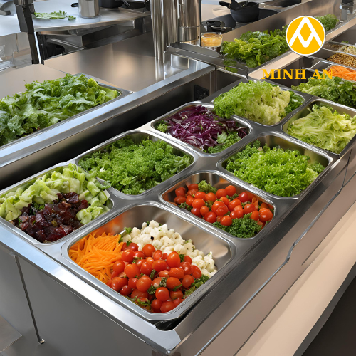 QUẦY SALAD - Giải pháp Minh An